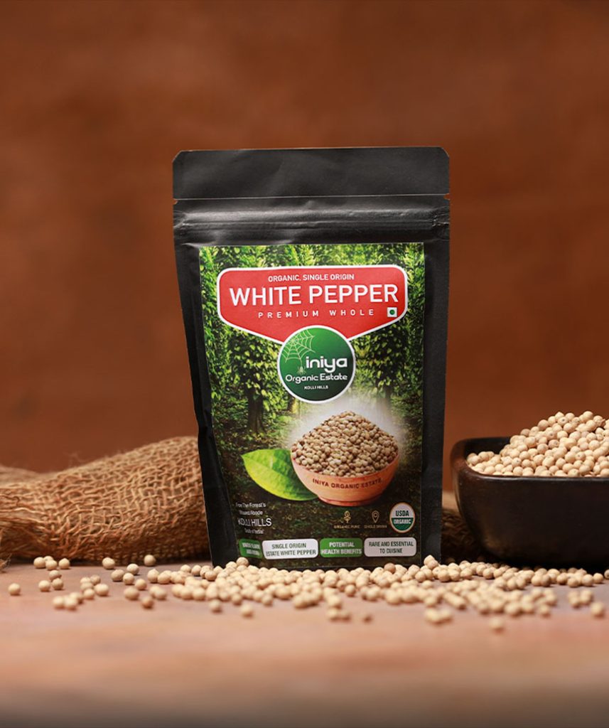 Organic White Pepper Pack (100g) – Iniya Organic