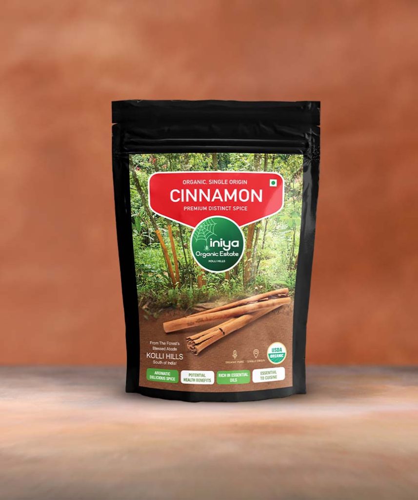Organic Cinnamon Pack (50g) – Iniya Organic